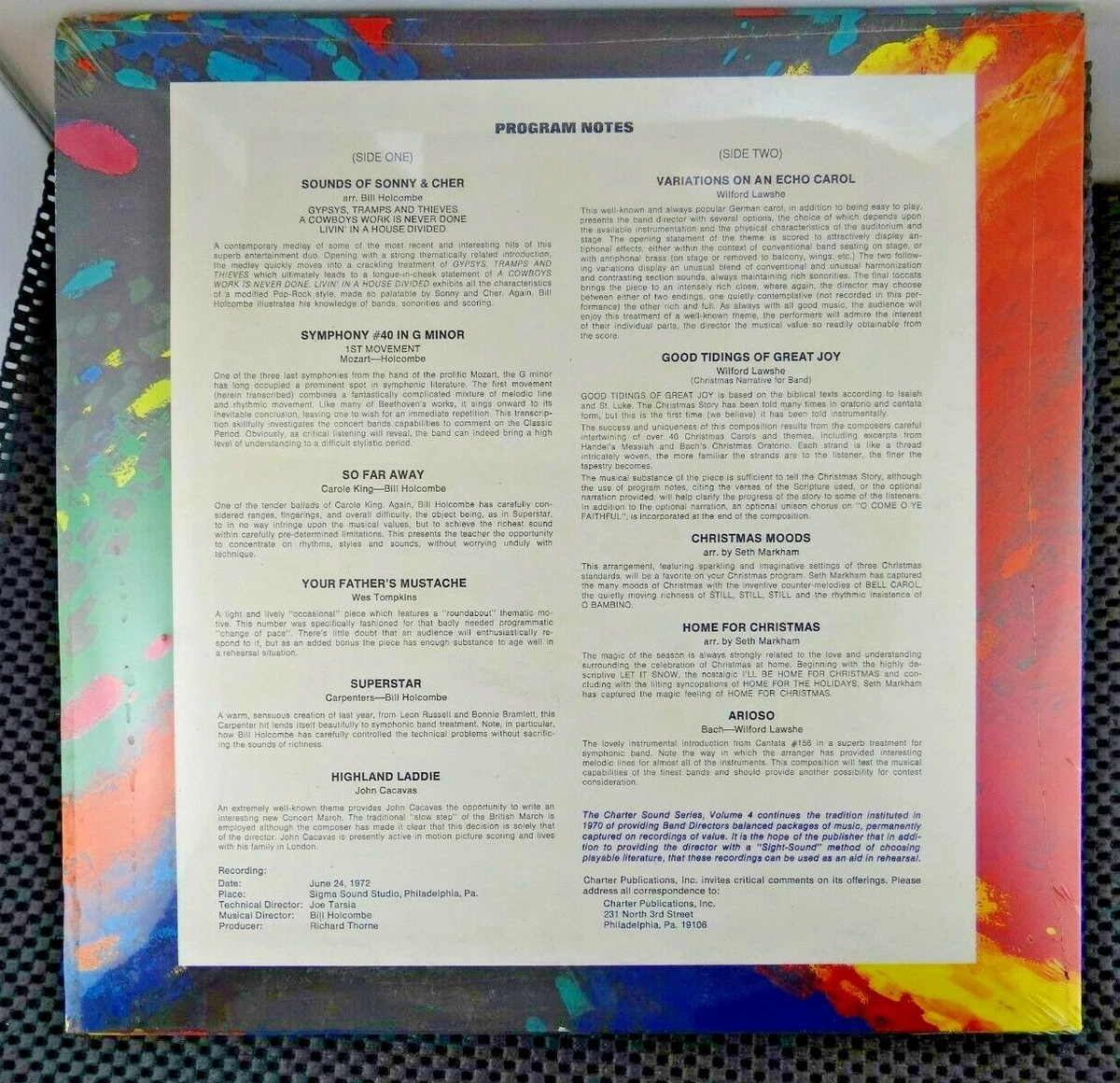 Concert Band Problems