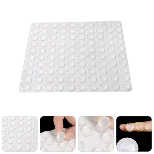 50pcs Rubber Bumper Circle Pad Felt Pad Bumper Dome Cabinet Bumper | eBay