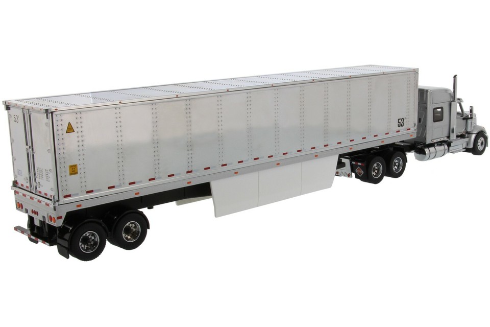 INTERNATIONAL LONESTAR W/CHROME 53' REEFER TRAILER 1/50 DIECAST MASTERS ...