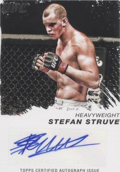 2011 Topps UFC Moment of Truth - Certified Signatures Stefan Struve #CS ...