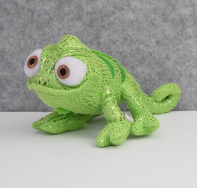 Disney Store Tangled Pascal Soft Toy 8" Lizard Chameleon Green | eBay UK