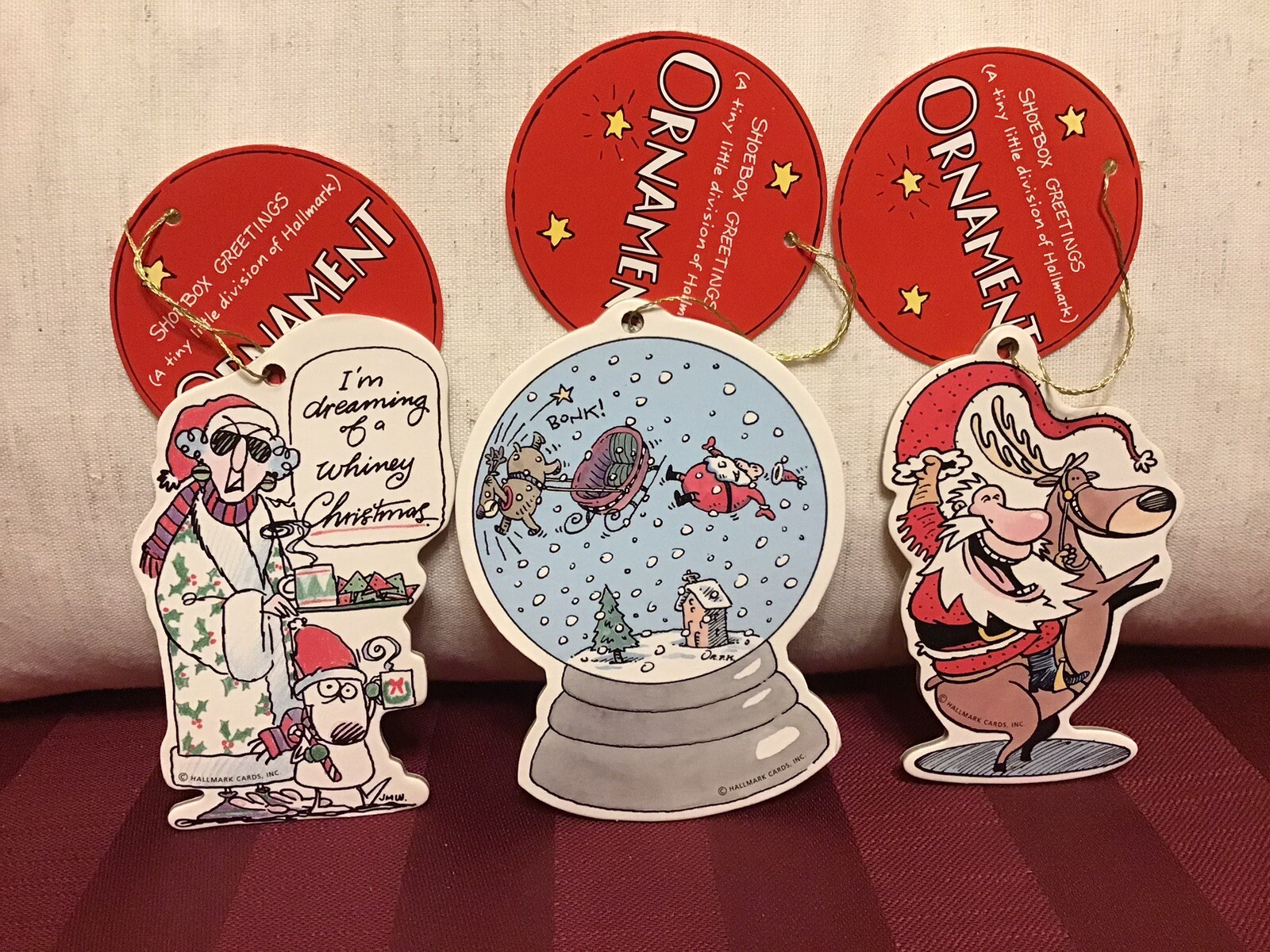 Hallmark Shoebox Ornaments Vintage | eBay