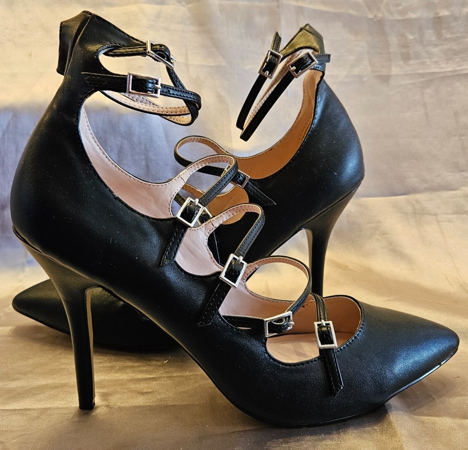 SHOEDAZZLE PUMP STILETTO 4" HEELS SIZE 10 11 12 PICK YOUR DESIGN | eBay
