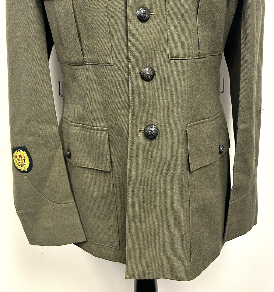 British Royal Marines WO2 No.5 Lovat Dress Uniform Tunic, Size 176/112 ...