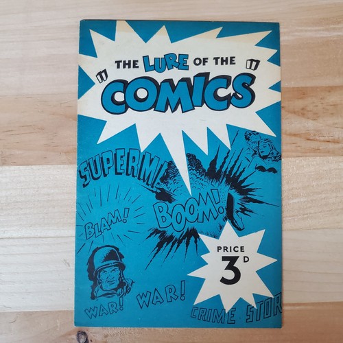 Rare 1952 SOTI Golden Age Anti-Comic Comic Book Pamphlet LURE OF THE ...