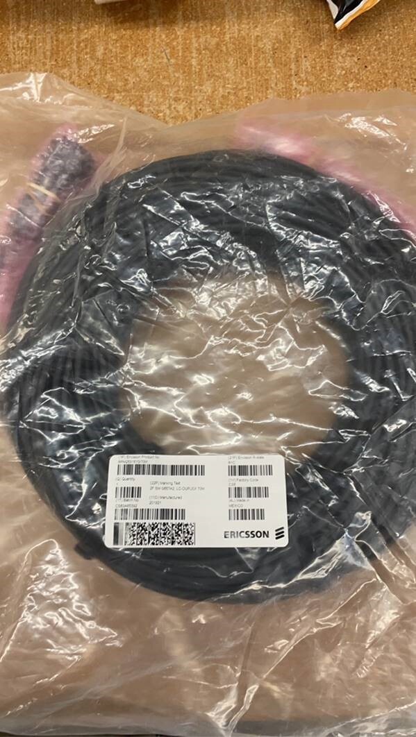 RPM2531610/70M Ericsson Outdoor Fiber Optic Cable, Duplex, Single Mode ...