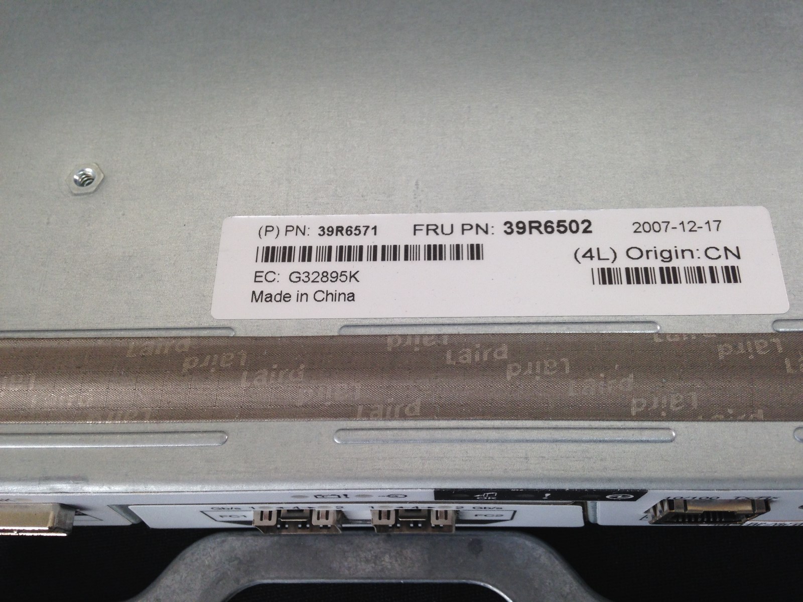 IBM 39R6571 (FRU# 39Y6502) DS3400 Controller FC with 512MB Cache Memory ...