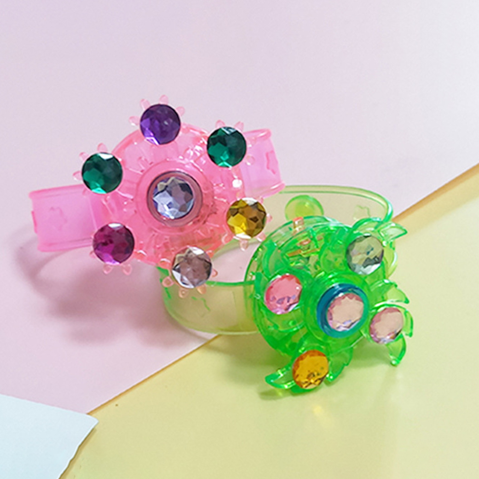 Fidget Spinner Combo Children Glowing Glow-in-the-dark Fidget Spinner ...