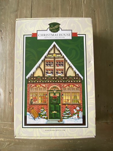 Byers' Choice Ltd Christmas House Advent Calendar Wooden 24 Doors NEW ...