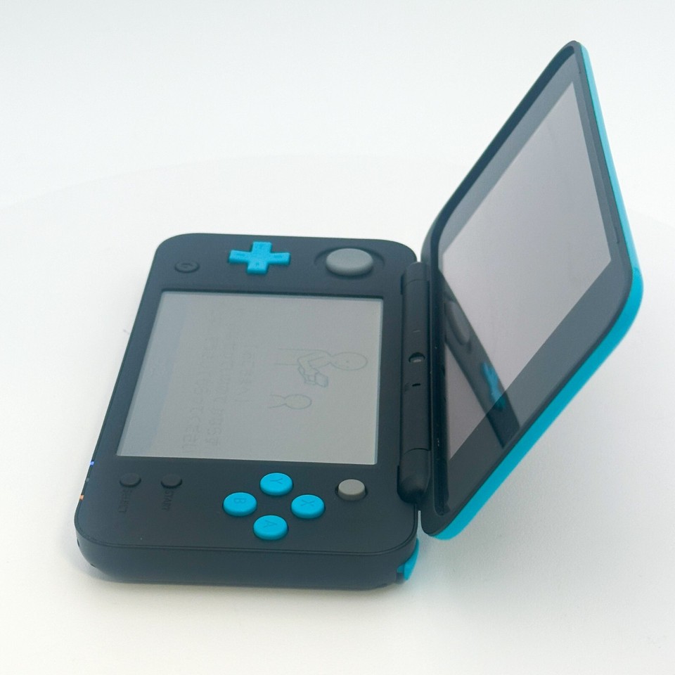 New Nintendo 2DS XL LL Black Turquoise Console Japanese ver Good ...