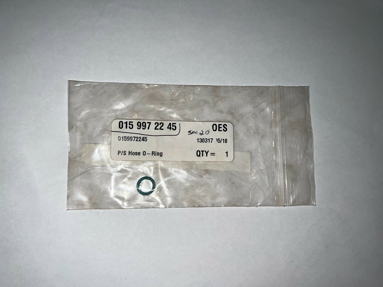 NEW - O-Ring Power Steering Hose GENUINE 0159972245 QTY 1 | eBay