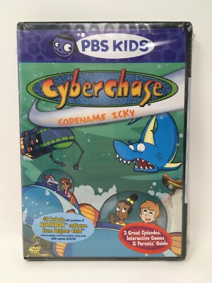 PBS Kids Cyberchase CODENAME ICKY DVD - Sealed, Wear to Shrinkwrap ...