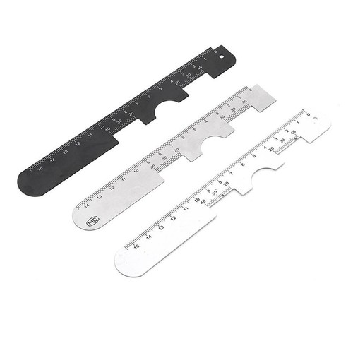 Plastic Measure Optical Vernier PD Ruler Eye Ophthalmic Glasses ...