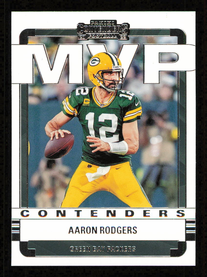 Aaron Rodgers 2022 Panini Contenders MVP Contenders #MVP-ARO Green Bay ...