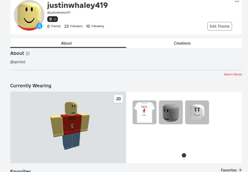 ROBLOX 13+ VOICE CHAT ACCOUNT | eBay
