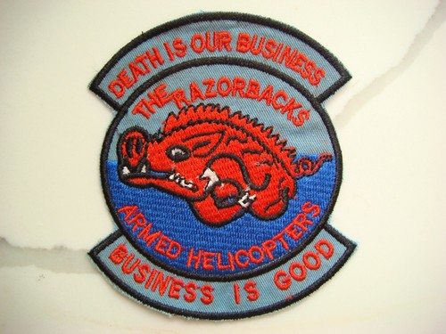 US 120th AVIATION COMPANY " THE RAZORBACKS " VIETNAM WAR PATCH | eBay