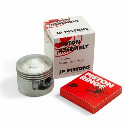 JAP Motorcycle Twin Cylinder 1100cc Piston & Ring Set 040" 3.375” Bore ...