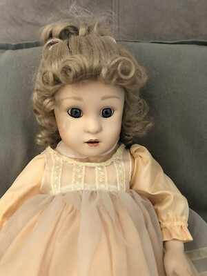 Teatime For EMMA DOLL by Brigitte Deval. PORCELAIN DOLL. Georgetown ...