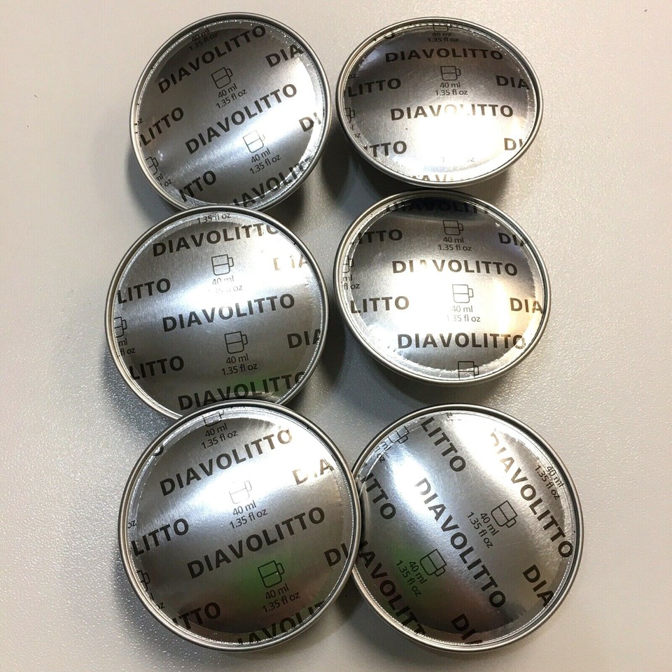 Harvey West Stackable Espresso Cup Set Bone China Nespresso Diavolitto ...