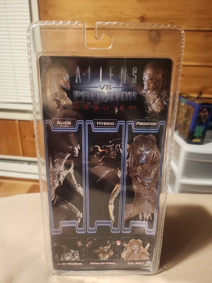 Alien vs Predator AVP Requiem stealth Predator Action Figure [Cloaking ...