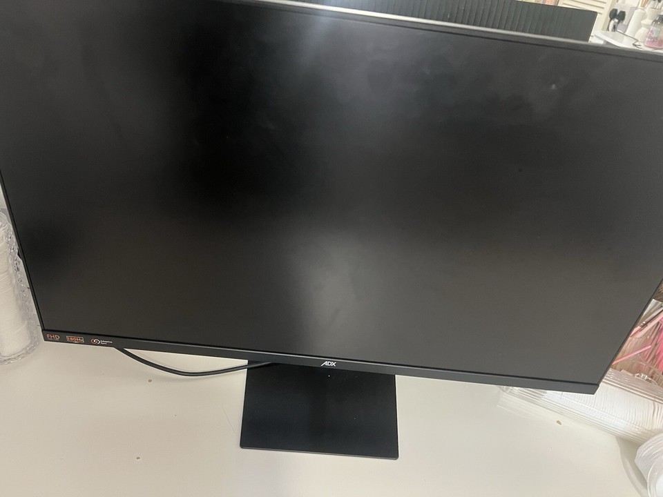 ADX Gaming monitor firesight 27 inch 180hz 4k Cracked but can be fixed ...