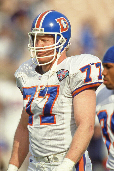 Denver Broncos KARL MECKLENBURG 4x6 Photo 1994 Football Print | eBay