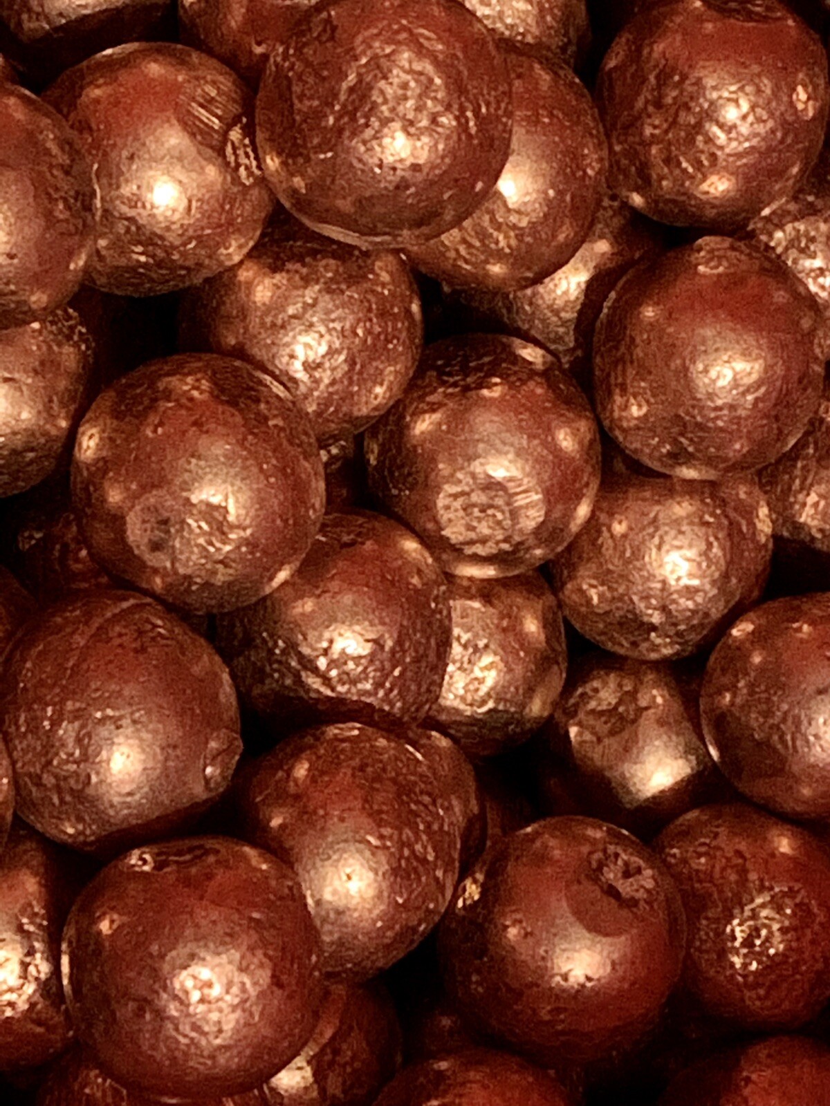 40 Copper Balls/Sphere Solid .999 Fine 1 inch 8.5 Pounds Copper Bullion ...