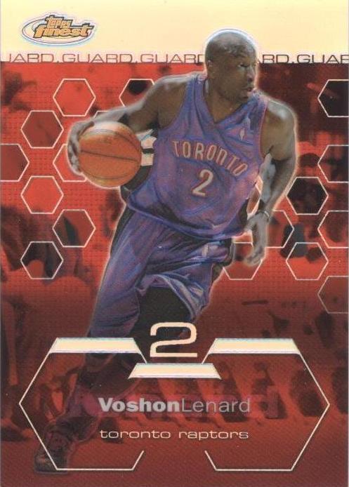 2002-03 Topps Finest - Voshon Lenard #33 Refractor /250 for sale online | eBay
