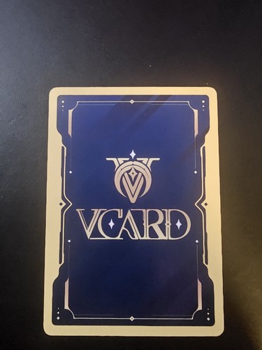 Gamersupps VCARD Rising Stars 1st Ed Full Art 9 Vtuber FoxyReine | eBay