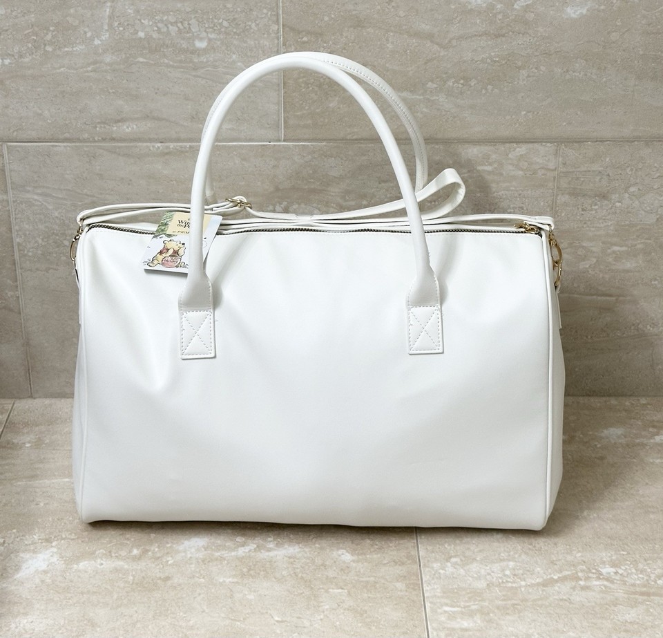 Disney Winnie The Pooh Faux Leather Weekender/Overnight Travel Bag ...