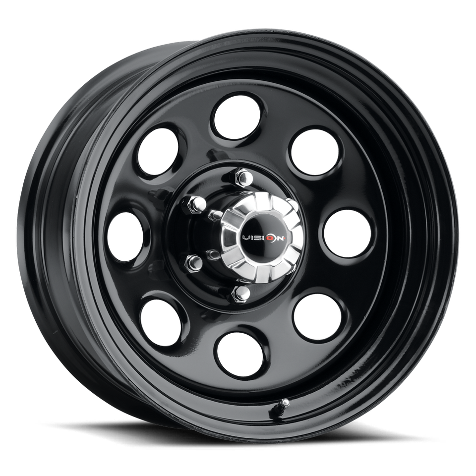 Vision HD 85 Soft Eight 17X8 6X139.7 -12mm Gloss Black | eBay