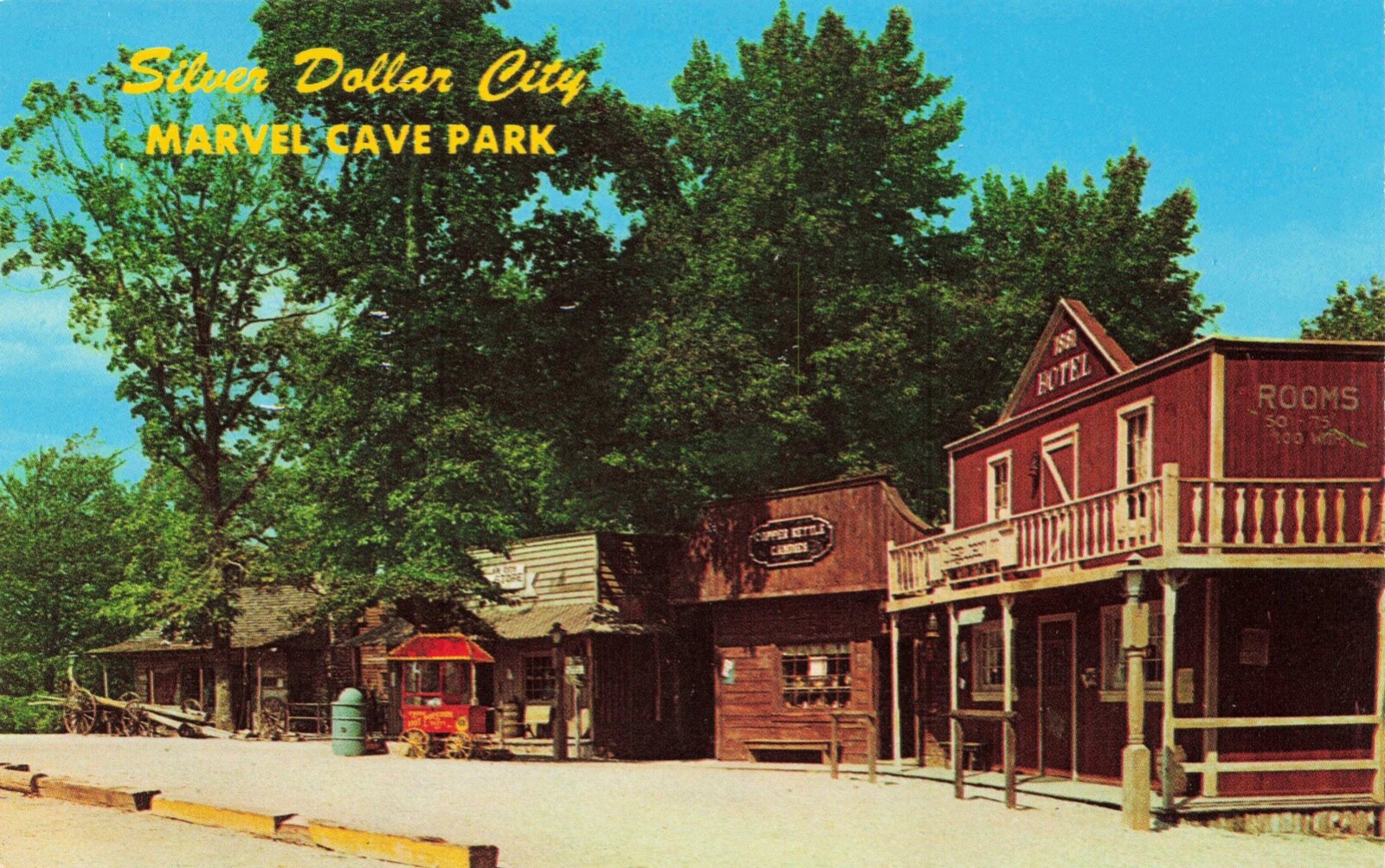 Silver Dollar City Marvel Cave Park, Branson MO Vintage Chrome PC | eBay