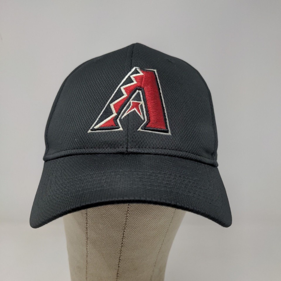 Team MLB Men's Arizona Diamondbacks Strapback Hat Black OSFM ...