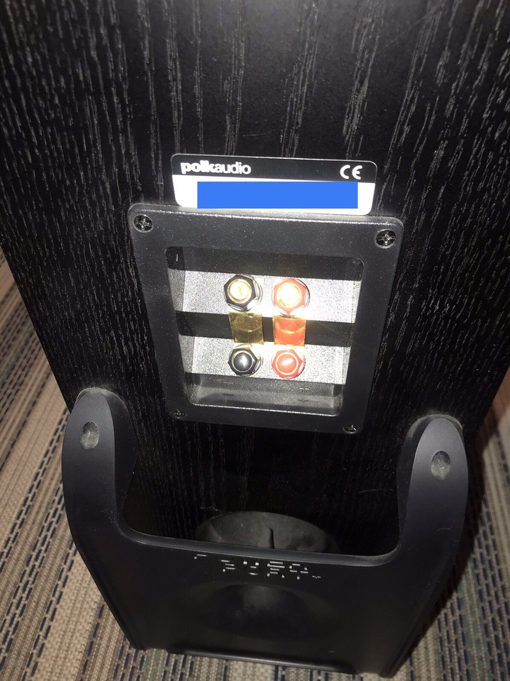 USED *pair* of Polk Audio RTi8 front speakers (black) | eBay