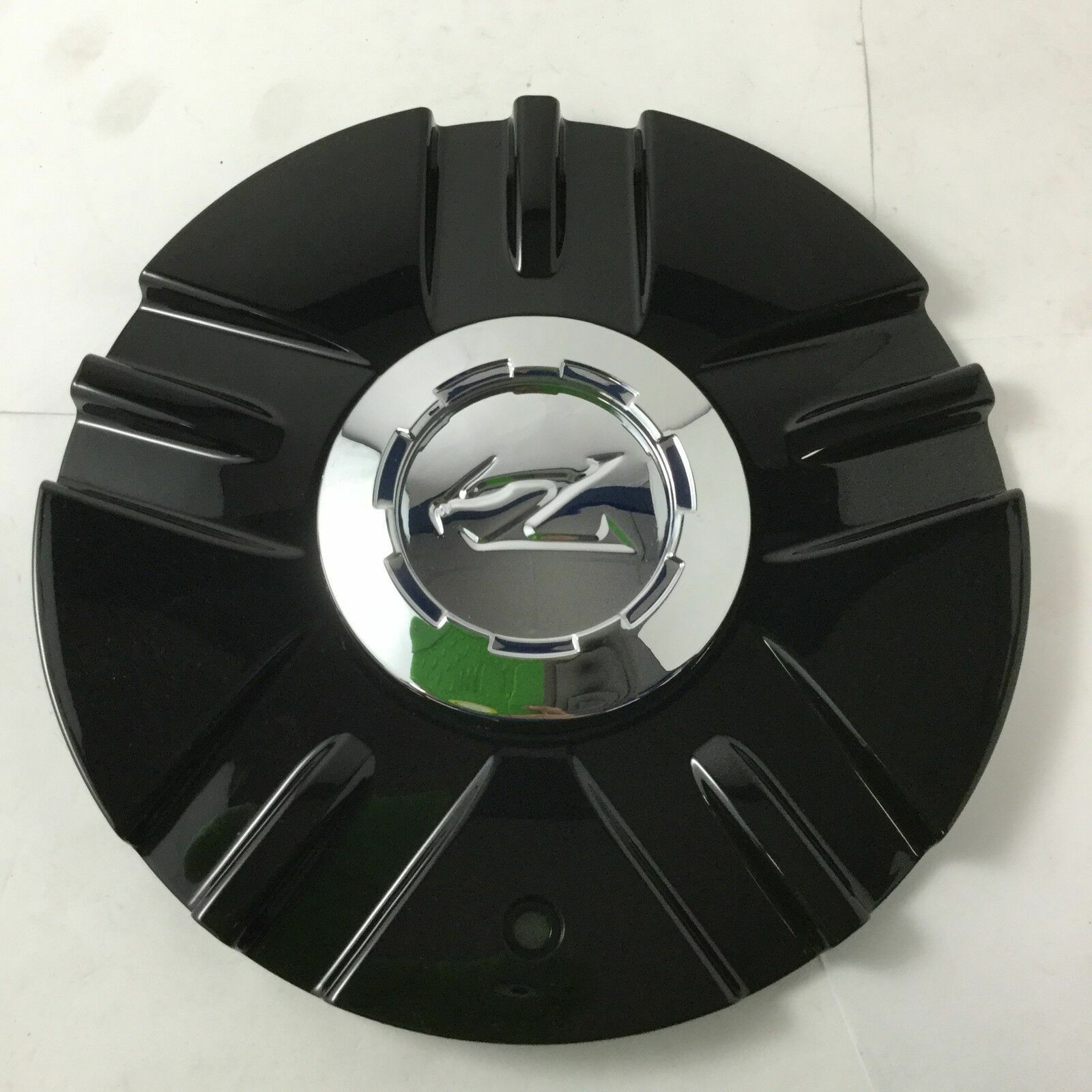 Zinik Z12 Mazotti Wheel Center Hub Cap Black SI-CAP-Z151 8" Diameter ...