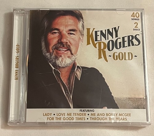 KENNY ROGERS - GOLD 2-CD 40 SONGS - New Sealed - (cracked case) | eBay