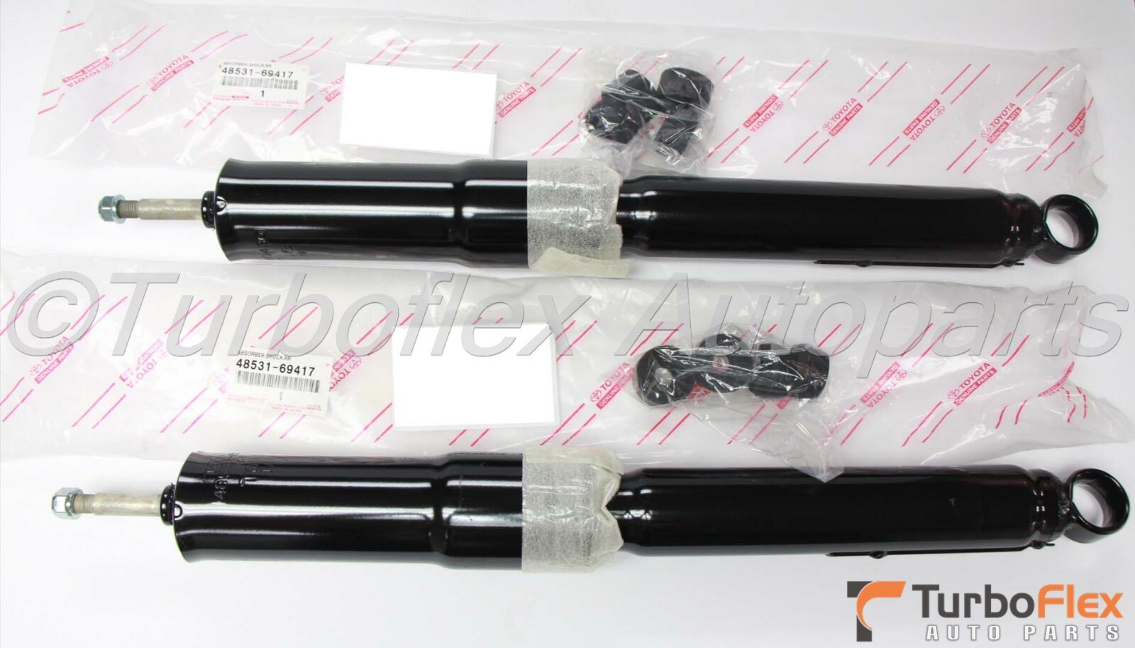 Toyota Land cruiser 1991-1997 FJZ80 Rear Shock Set of 2 Genuine 48531 ...