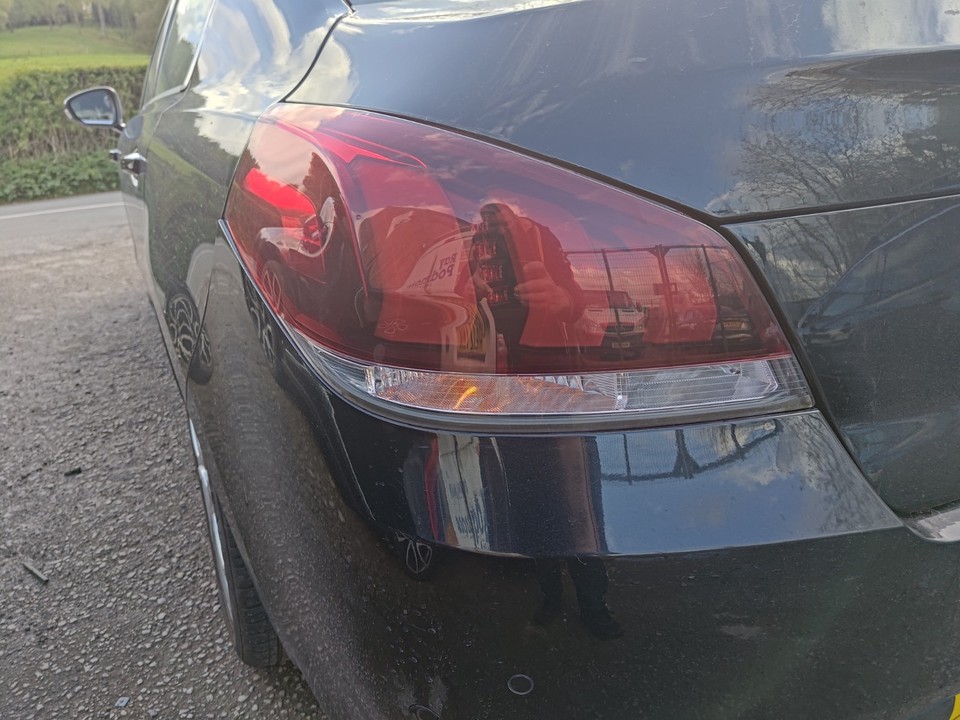 PEUGEOT 508 SALOON FACE LIFT PASSENGER SIDE N/S REAR LED LIGHT ...
