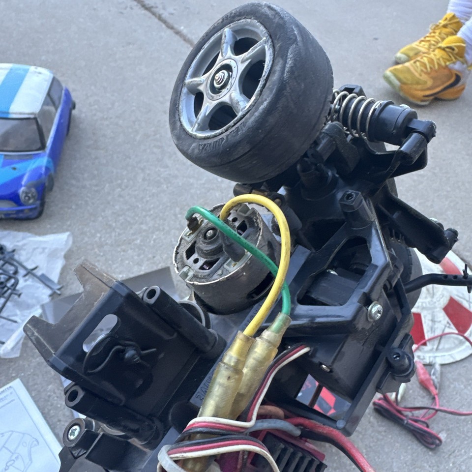 Tamiya BMW Rover Mini Cooper M03 M03L Chassis Remote And More Used ...