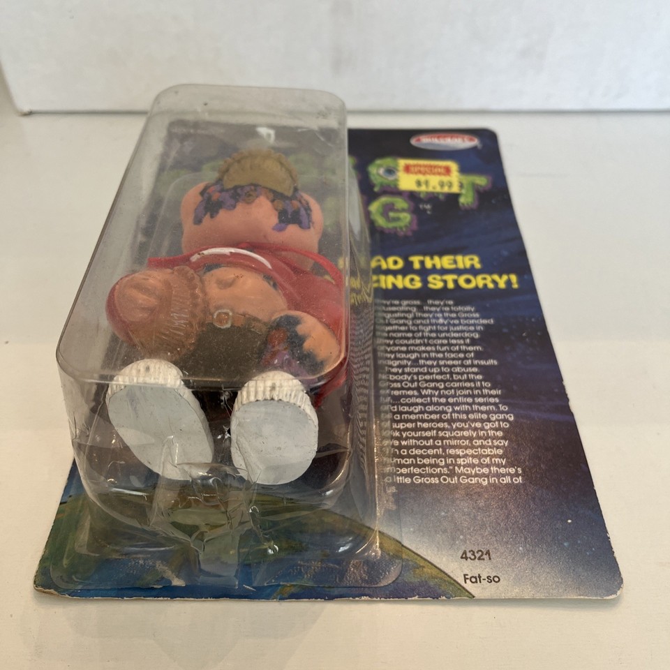 Vtg~GROSS OUT GANG~Fat-So~figure~Skilcraft~1987~GPK~Rude Ralph~Madballs ...