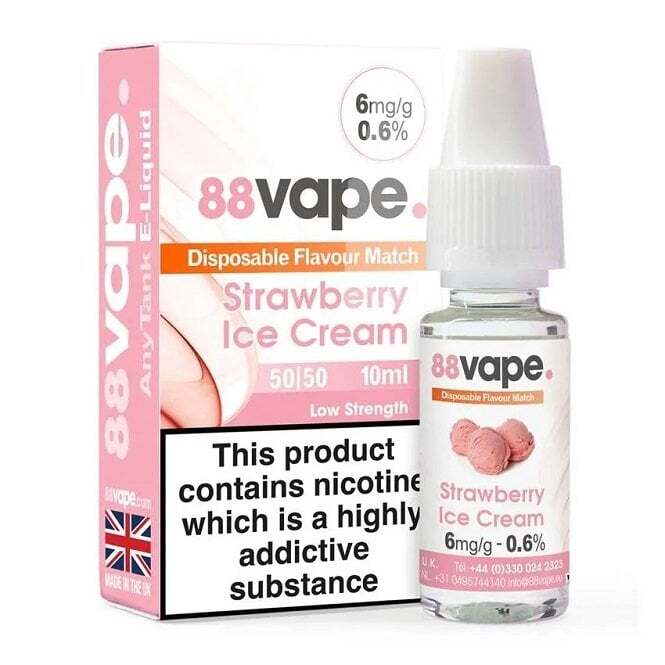 88 Vape E-Liquid | 10ml | 40 Flavours | All Strengths | 50/50 Vape ...