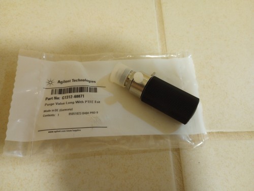 Agilent G1312-60071 Purge Valve, long with PTFE frit, 600bar **OPEN BOX ...