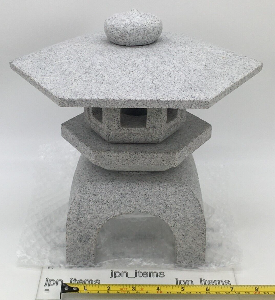 Stone Lantern Yukimi Tourou Miniature Granite Japanese Garden Ornament ...