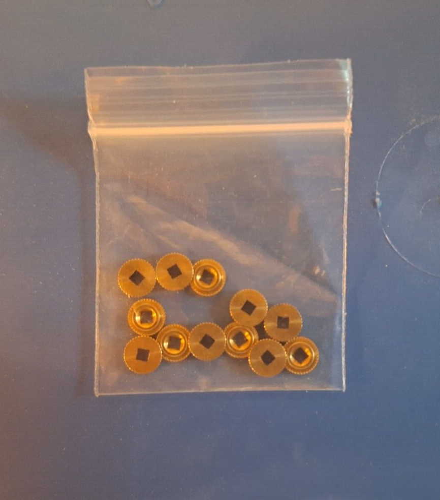 New Regula Cuckoo Clock Hand Bushings with Square Hole - 12 pieces | eBay