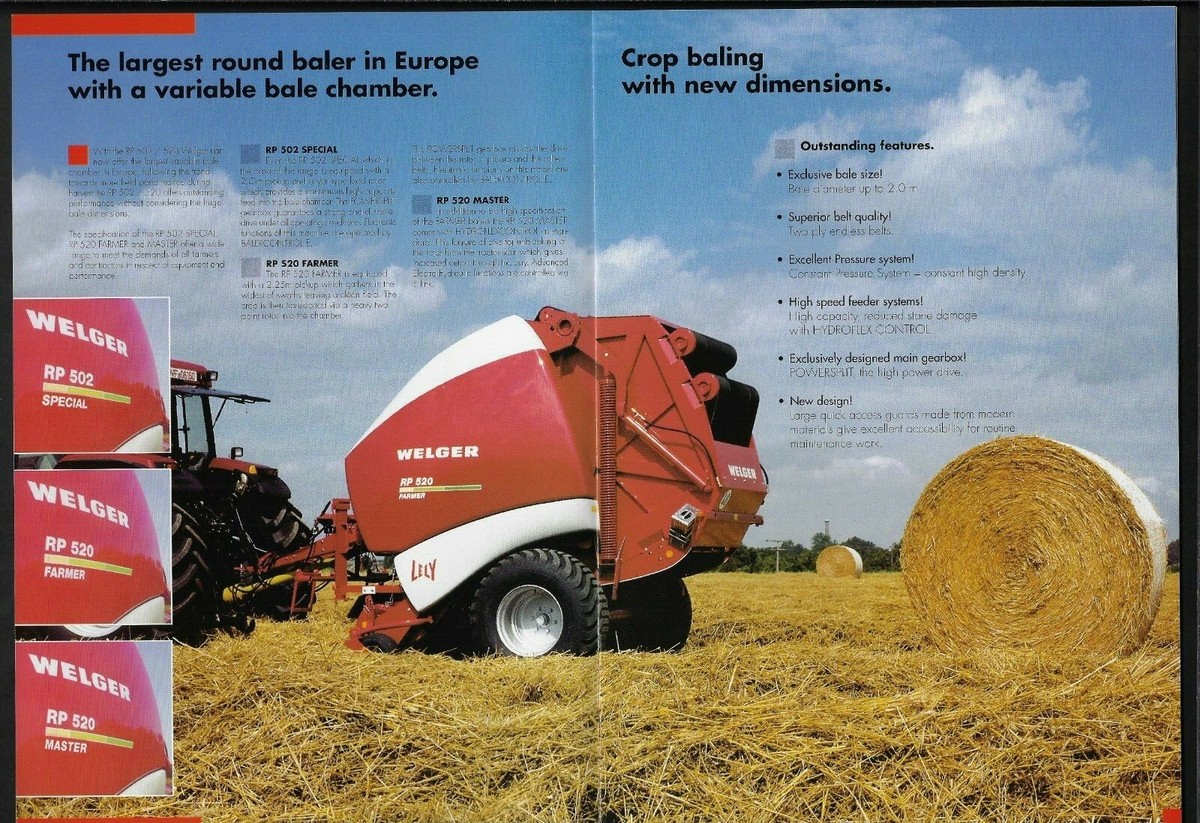 Welger Round Balers