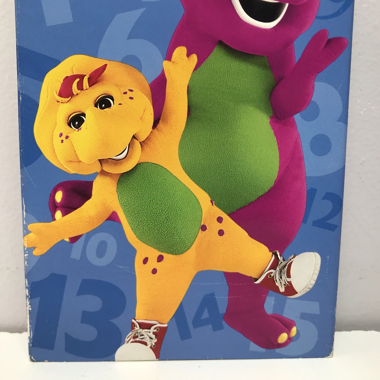 Barney Numbers Numbers VHS Video Tape White VCR Sing Along Songs Rare ...