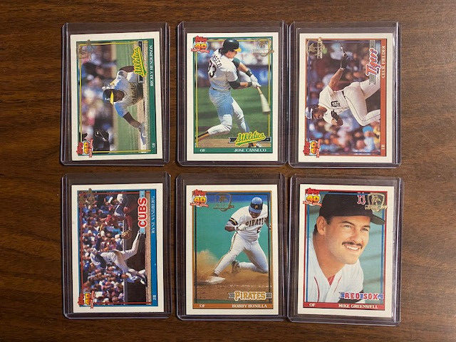 1991 TOPPS DESERT SHIELD BASEBALL COMPLETE SET | eBay