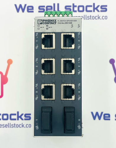 PHOENIX CONTACT FLSWITCHSFN6GT/2SX Ethernet Switch 2891398 | eBay