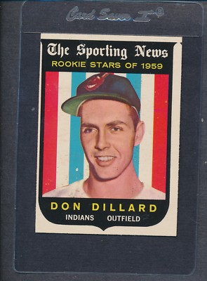 1959 Topps #123 Don Dillard Indians EX *4029 | eBay