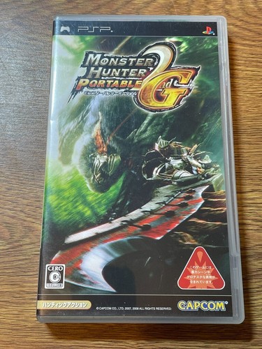 PSP Sony PSP Japan PLAYSTATION PORTABLE MONSTER HUNTER PORTABLE 2G | eBay